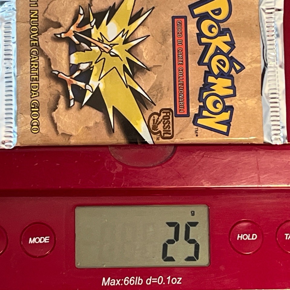 Fossil Zapdos Booster Pack 1999 Pokemon Wizards Of The Coast Sealed ...