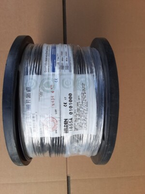 New Belden 1855A 1000 FT Reel Black Mini RG-59 75 Ohm SDI Coax | eBay