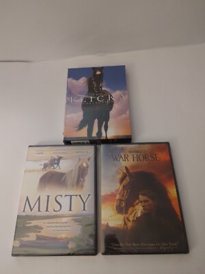 DVDS: The Flicka Collection (DVD, 2007, 3-Disc Set)/ Misty/ War Horse ...