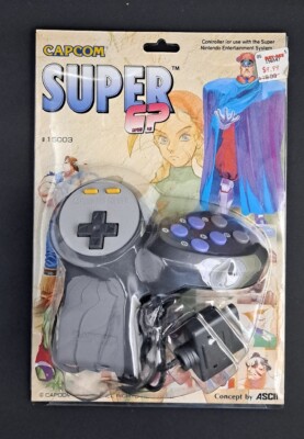 Capcom Super Cp Super Nintendo Controller in Box. TESTED! | eBay
