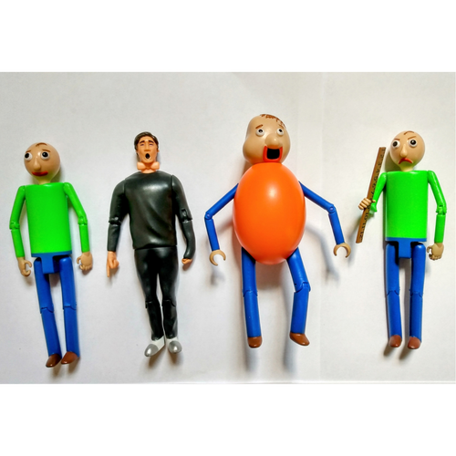Baldi's Basics 5" Action Figures Series 1 Baldi Principal Bully Lot of ...