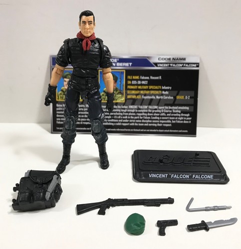 GI Joe 50th Anniversary Lt. Falcon loose figure 2016 Special Forces ...
