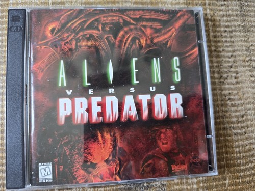 Aliens Vs Predator PC CD ROM by Fox Interactive Inc, 1999 2 Disk for ...