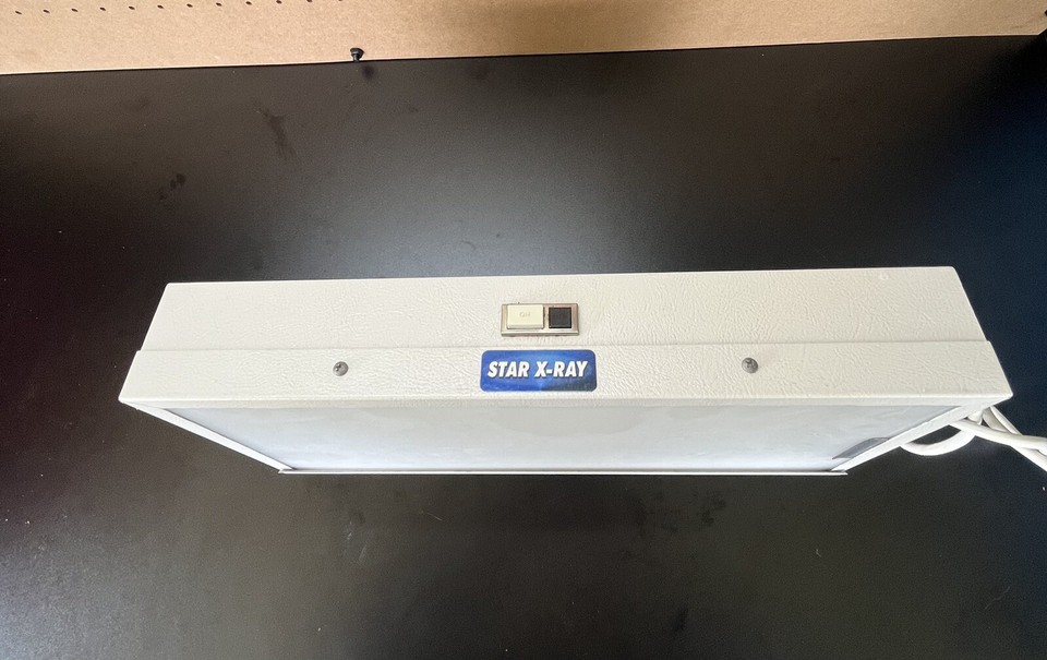 VTG Star X-Ray Viewer Dental Desktop/Wall Mount Viewer - Light Box 14x6 ...