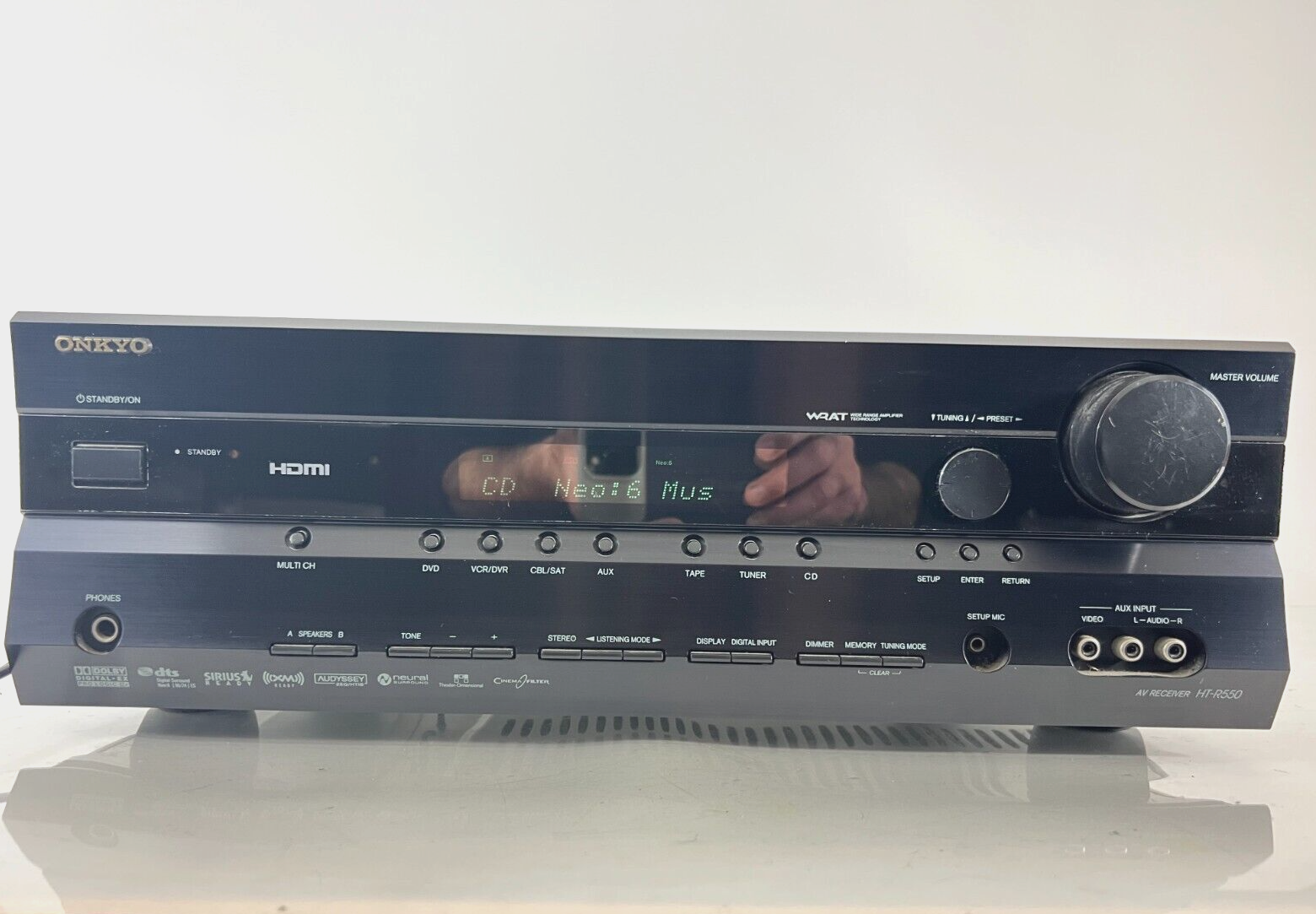 Onkyo Ht-r550 AV Receiver 7.1 Surround Sound Theater System 110w for ...