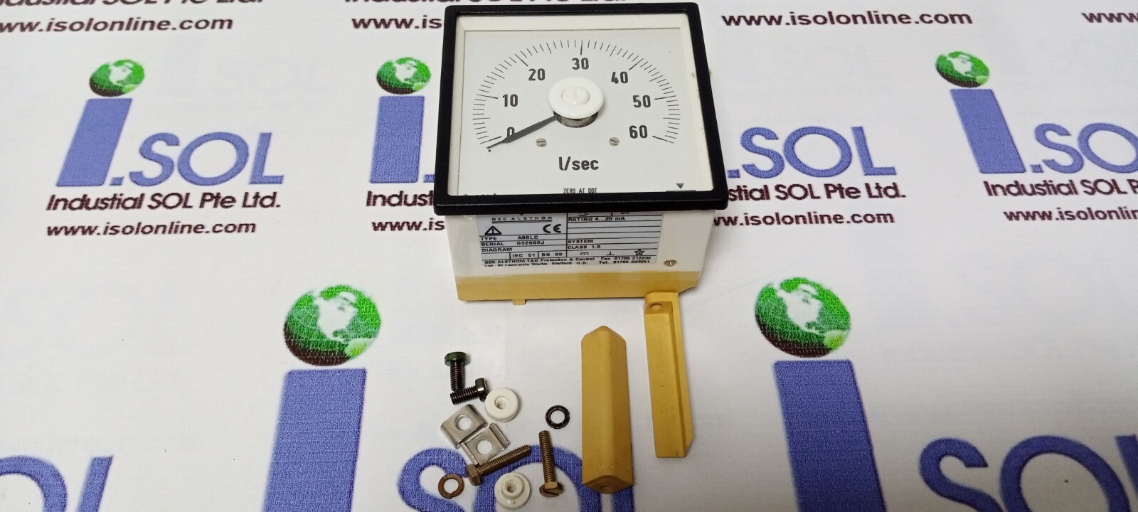 GEC Alsthom A96LC Process Temperature Panel Meter W/T Fitting | eBay