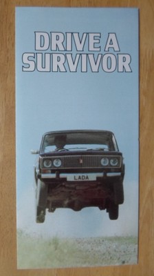 LADA RANGE orig 1980 UK Mkt Sales Brochure - 1200 1300 1500 1600 Niva ...