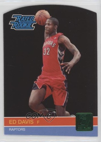 2010-11 Donruss Rated Rookie Emerald Die-Cut Ed Davis #240 Rookie RC | eBay