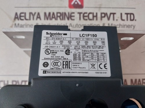Schneider/telemecanique lc1f150 contactor 440v 80 kw free shipping | eBay