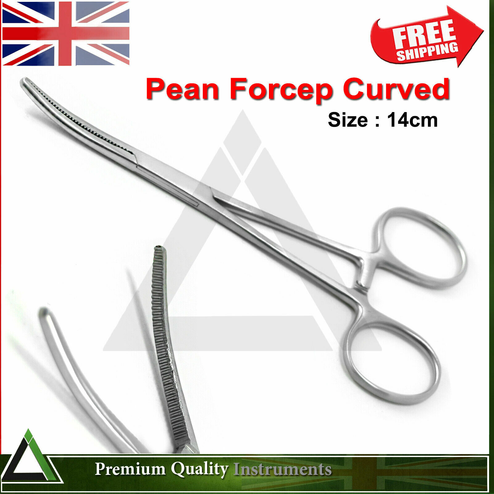 Artery Locking Forceps Clamp Hemostats Suture Needle Holding Surgical ...