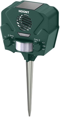 Hoont Solar Powered Ultrasonic Green Motion Activated 600736172745| eBay