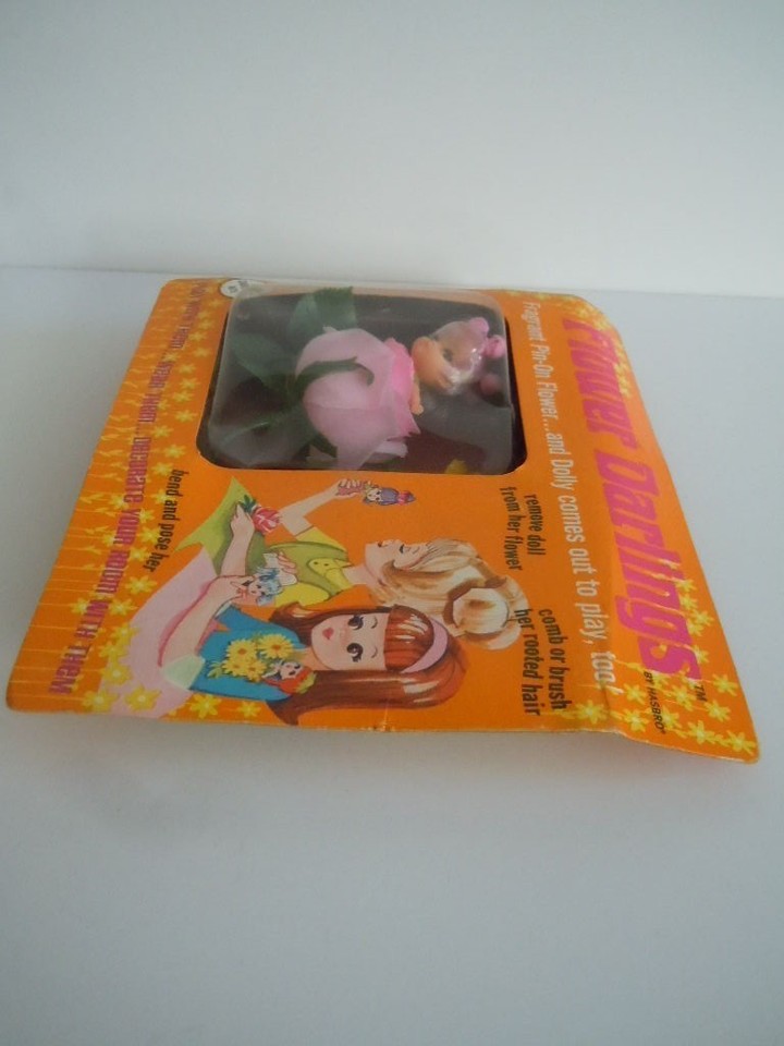 Vintage 1968 Hasbro Flower Darlings Rose Darling # 8575 Mint On Card ...