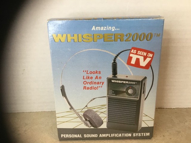 The Original Whisper 2000 as Seen on TV Sound Amplification System for ...