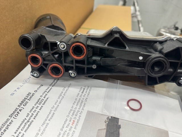 68596317AB MOPAR OEM 3.6L OIL COOLER FILTER HOUSING *BRAND NEW* | eBay