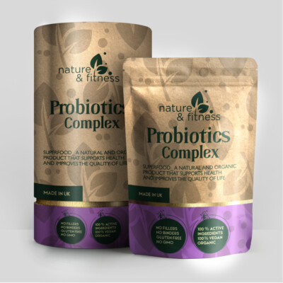 Probiotics Complex 40 Billion CFU 15 Active Bacteria Strains gut health ...