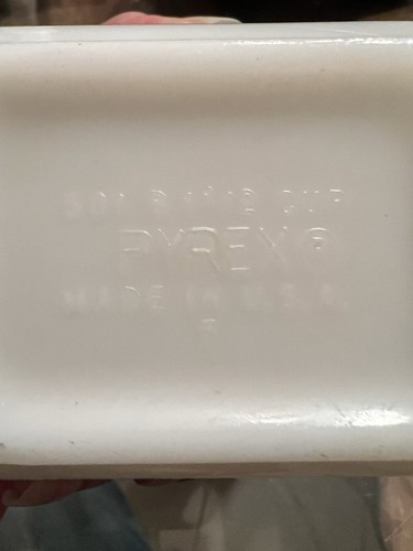Vintage Pyrex Amish Butterprint Refrigerator Dish with Lid 501 | eBay