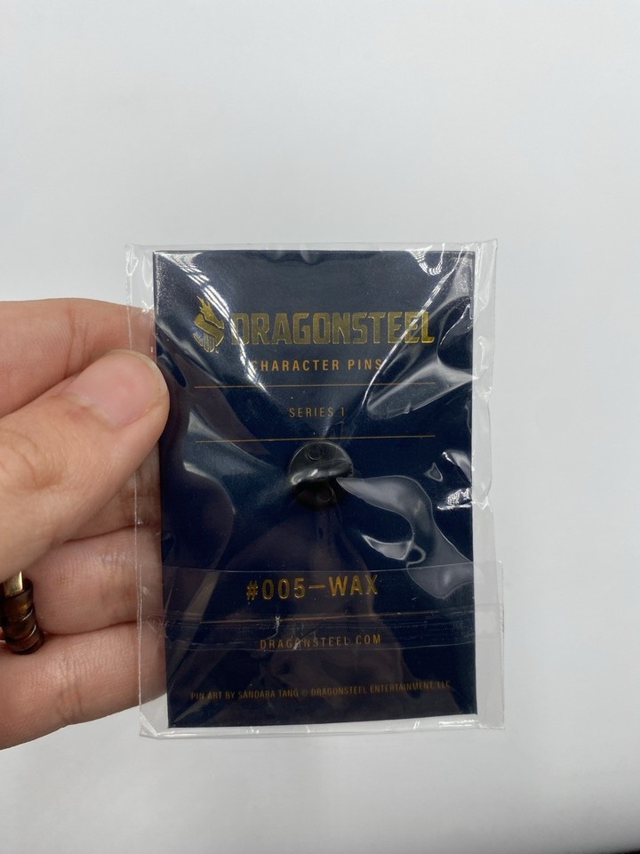 Cosmere Character Pin Series 1 #005 Wax Brandon Sanderson Dragonsteel ...