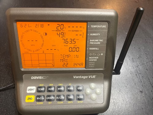 Davis 6351 Vantage Vue Wireless Receiver Console Fully Functional | eBay