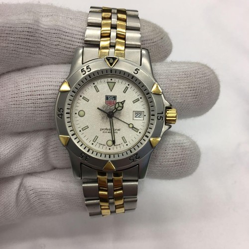 Tag Heuer WD1221-K-20 Professional 200M Quartz Men's Watch Operational ...