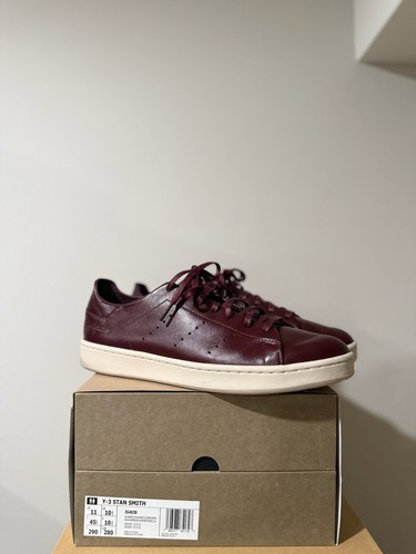 Adidas Y-3 Stan Smith; Shadow Red;/Burgundy; IG4038; Pre-Owned; US 11 ...