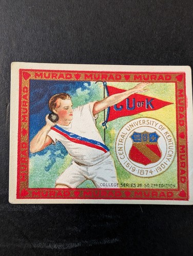 Murad College Series Card 2nd Edition 26-50 University Of Kentucky | eBay