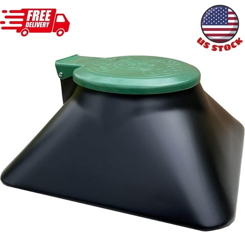 "The Original In-Ground Dog Waste Disposal System, Black with Green Lid ...