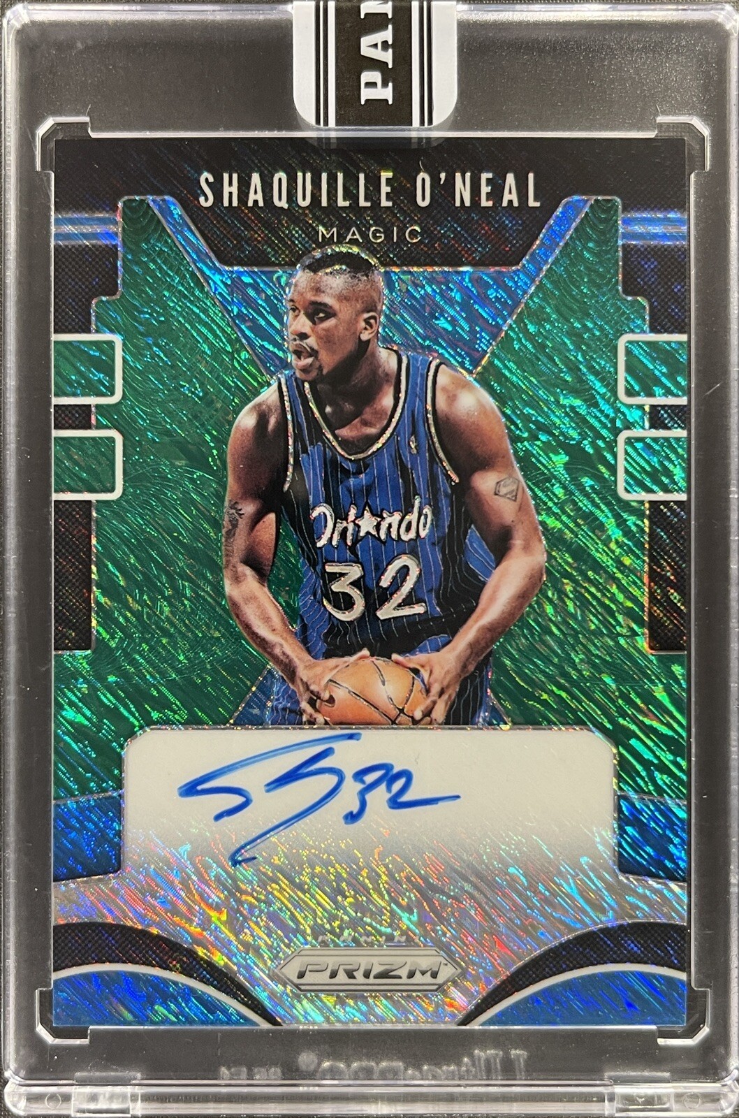 SHAQUILLE O’NEAL 2019-20 Panini Prizm #SG-SON Auto “1 of 1 Black Box ...
