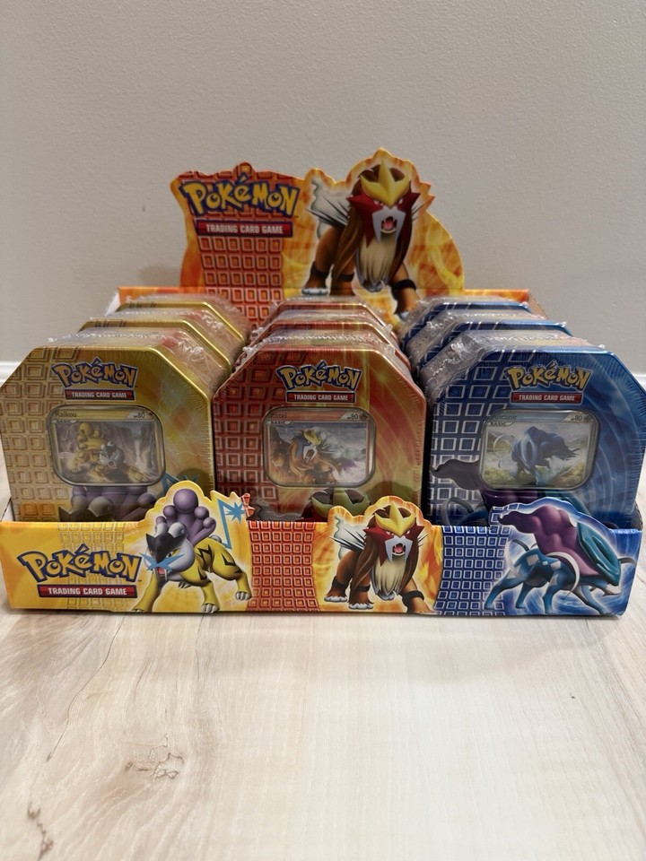 Pokémon HeartGold & Soulsilver - Collector's Tin Display Case Complete ...