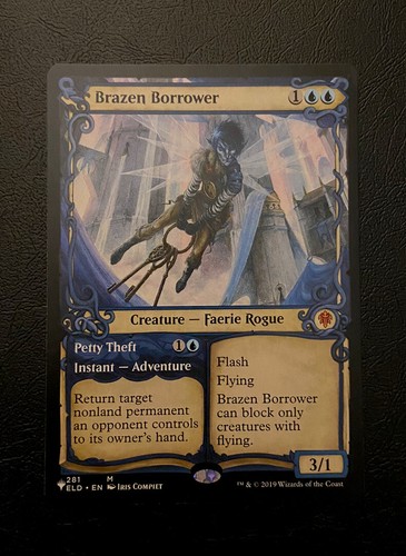 Brazen Borrower Petty Theft - The LIst (showcase) - Magic the Gathering ...