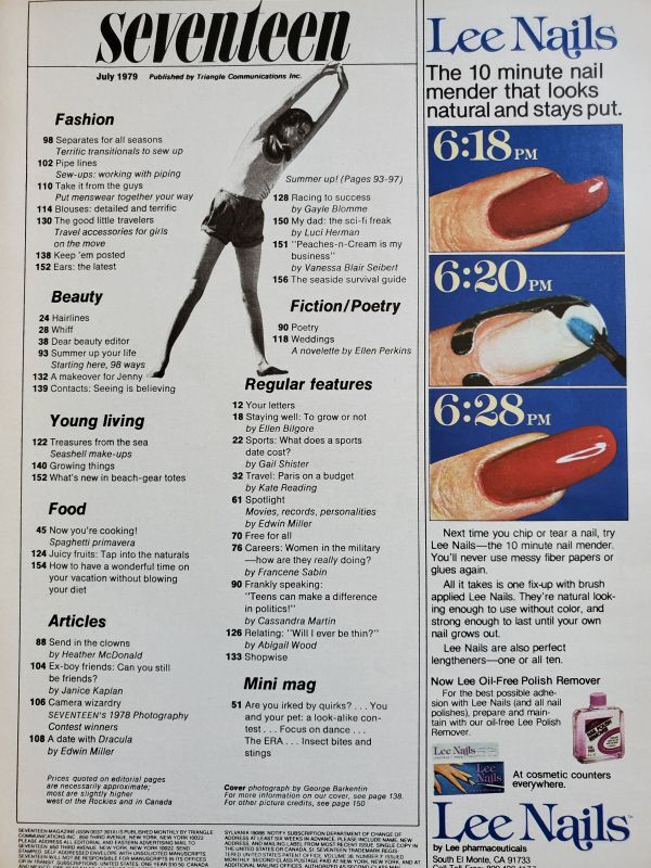 1979 SEVENTEEN magazine Cheri La Rocque Brooke Shields PHOEBE CATES ...