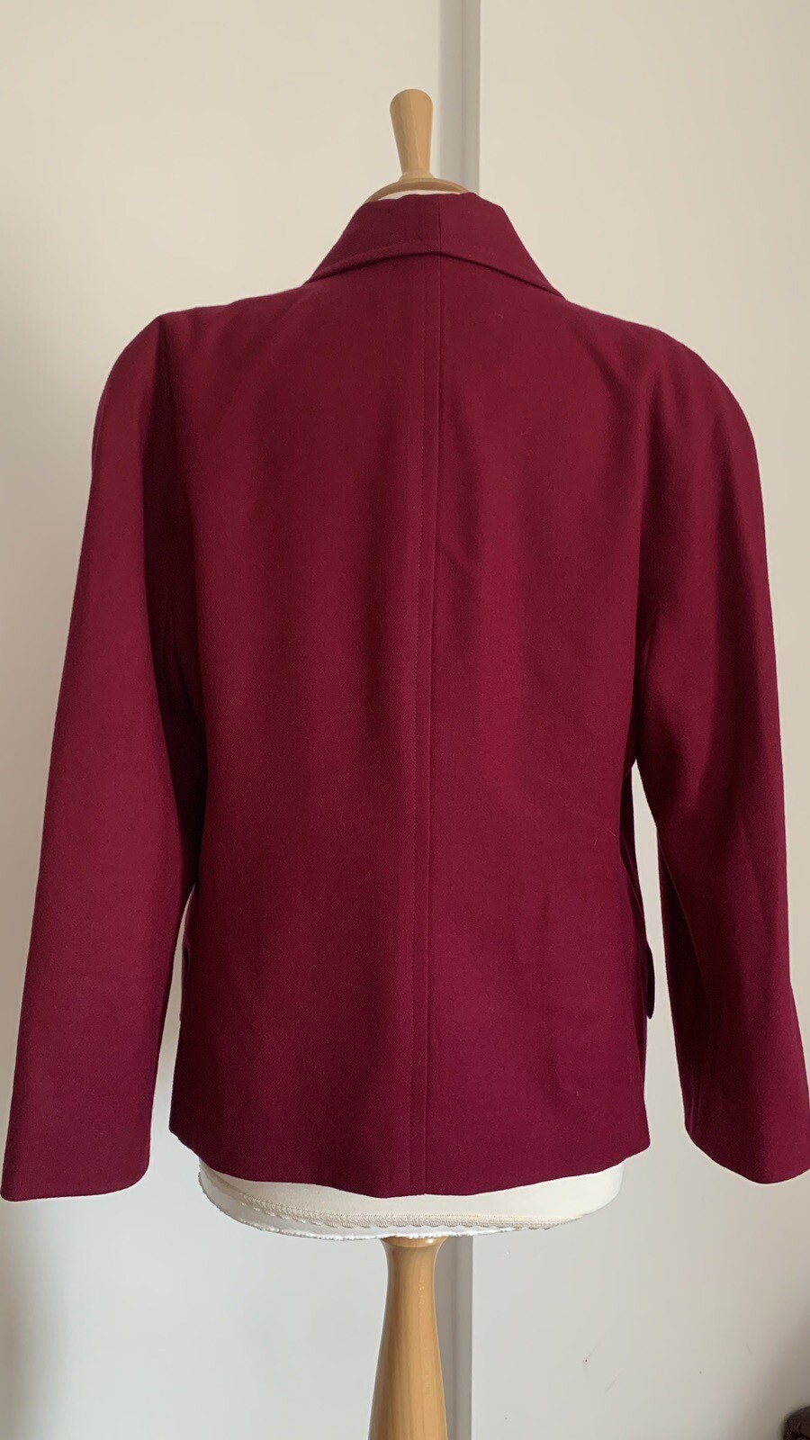 Vintage Jaeger 100% Pure New Wool Jacket Blazer Ceris… - Gem