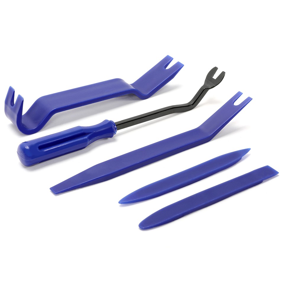 Plastic Trim Removal Pry Tool Set for Car Radio Panel Door Dash Clip ...