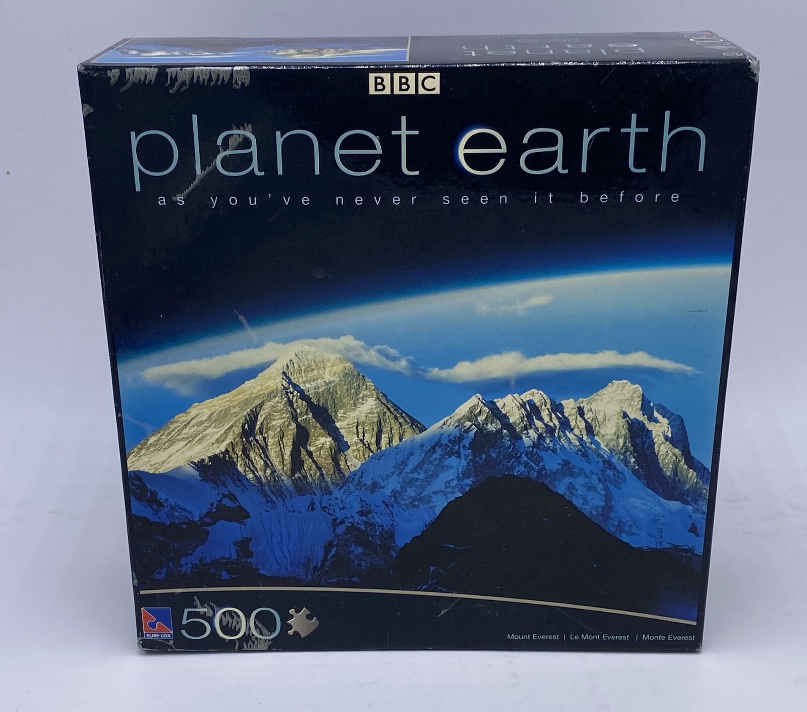 Mount Everest Jigsaw Puzzle NEW BBC Planet Earth 500 pc 19" X 14 ...