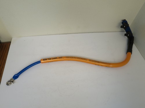 Bicycle Bike Dog Tow Leash 1-Running-Dog Blk/Yellow/Blue - Brand NEW | eBay