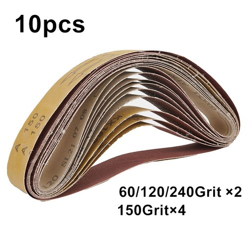 Sanding belts Polishing 60/120/150/240 Grit Grinding Finishing ...