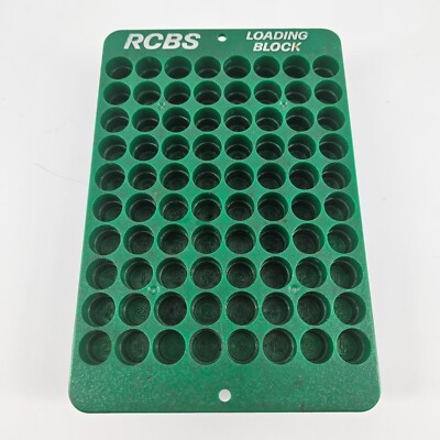 RCBS Universal Case Loading Block, Plastic 09452 Holds 50 Omark ...