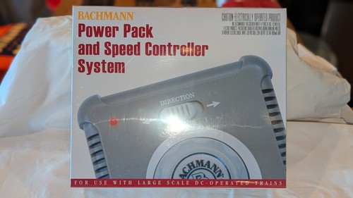 BACHMANN 44217 POWER PACK AND SPEED CONTROLLER SYSTEM FOR LARGE SCALE ...