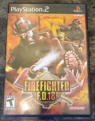 Firefighter F.D.18 (Sony PlayStation 2, 2004) 83717200697| eBay