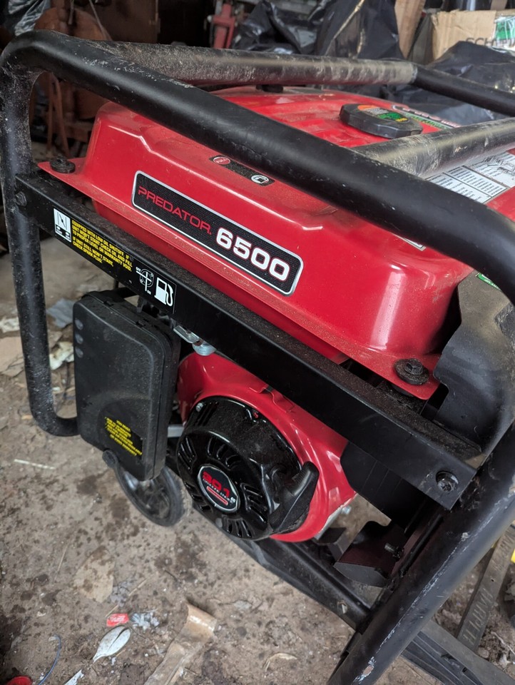 GAS PREDATOR 6500 - 5500/6500W PORTABLE GENERATOR | eBay
