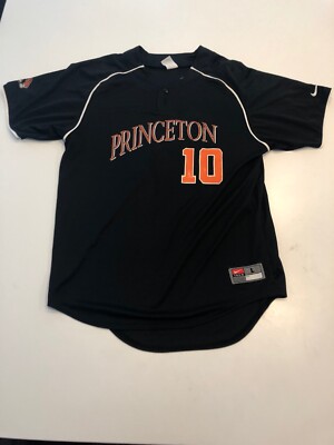 Game Worn Used Princeton Tigers Speedline Baseball Jersey Size L #10 ...