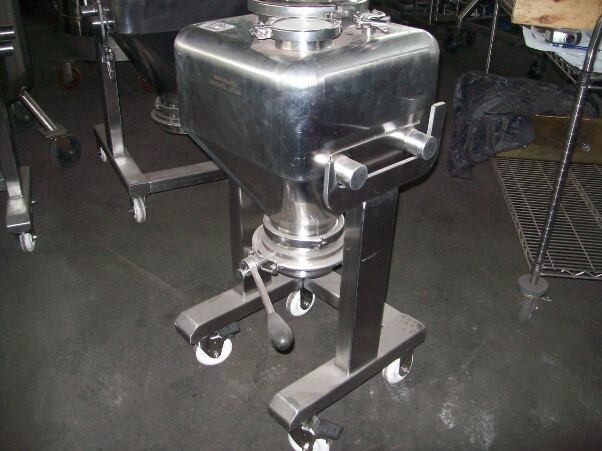 50 liter Servolift Polished Stainless Steel Conical Tank IBC | eBay