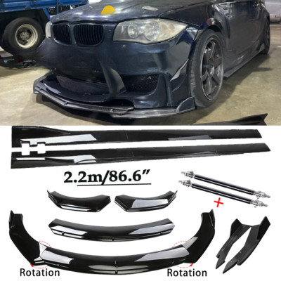 For 125i 128i 135i F40 Front Bumper Lip Splitter Spoiler Side Skirt ...