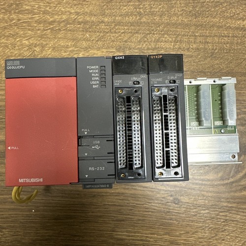 Mitsubishi Melsec,Q00UJCPU,Programmable controller with 2 components | eBay