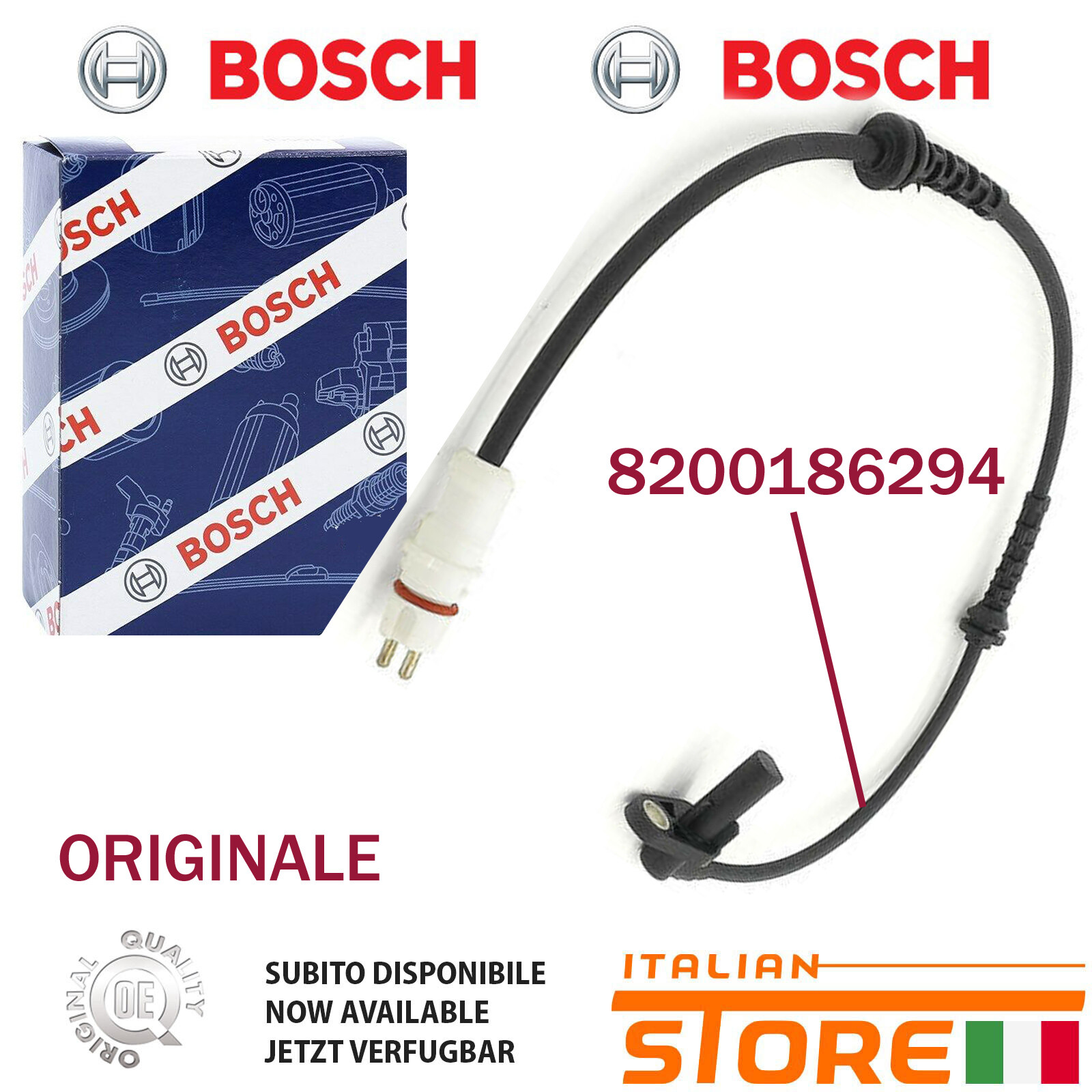 ABS Sensor Raddrehzahl Df11 Ws7527 Bosch 0265007527 online kaufen | eBay.de