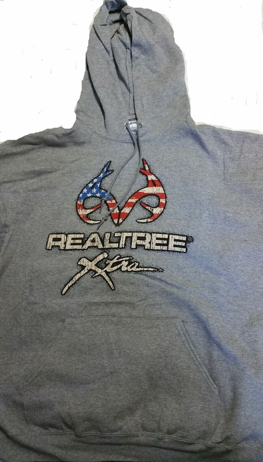 Buckwear Realtree Usa Chipped Logo Lightweight Pullover Hoodie - SIZE ...