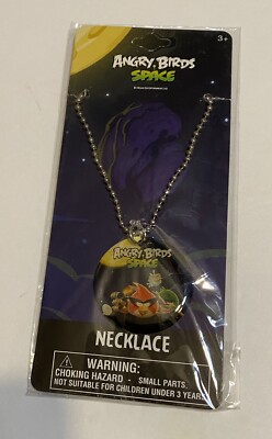 Angry Birds Space Birds Kids DOG TAG NECKLACE Chain Keychain NEW | eBay