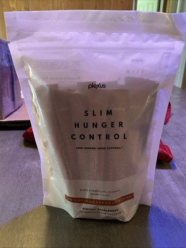 PLEXUS SLIM Hunger Control Black Cherry Lime Blossom 30 Packets NEW Exp ...