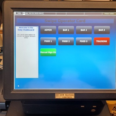 Nothing else to pay CES EPOS SOFTWARE with Touch screen, Drawer and ...