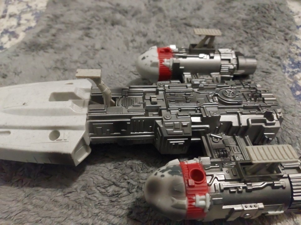 Vintage 1999 Star Wars Hasbro Red Y Wing Starfighter Ship | eBay UK