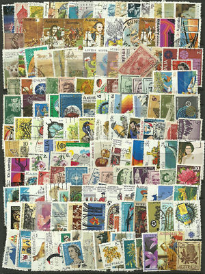 AUSTRALIA Collection Packet of 100 Different AUSTRALIAN Stamps Used ...